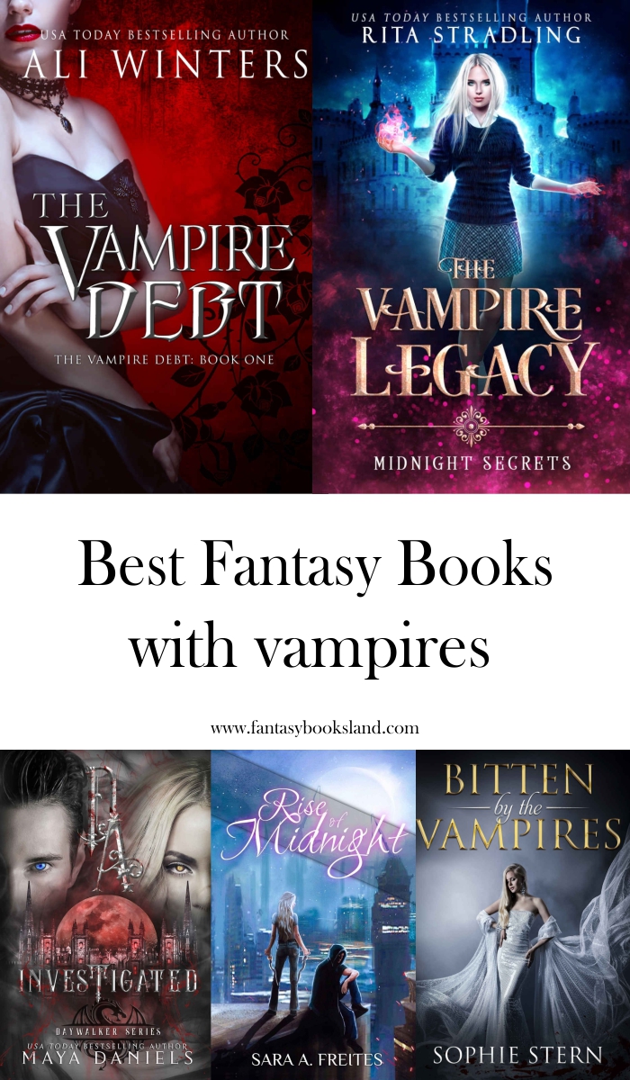 Fantasy books with vampires - Fantasy Books Land